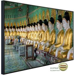 papermoon Infrarotheizung U Min Thonze Buddhas, sehr angenehme Strahlungswärme, bunt