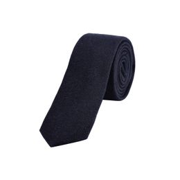 DonDon Krawatte Herren Krawatte 6 cm einfarbig kariert und gepunktet meliert (Packung