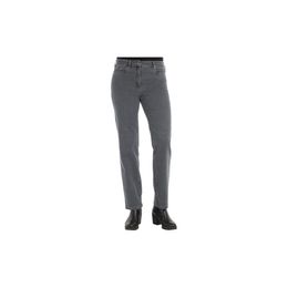 Zerres 5-Pocket-Jeans grau regular (1-tlg)