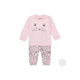 Dirkje Schlafanzug Schlafanzug Pyjama »Katzen (2 tlg)