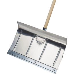 Flora Alu-Schneeschaufel, Schaufel-BxH 500 x 340 mm, VE 5 Stk, mit Espenstiel