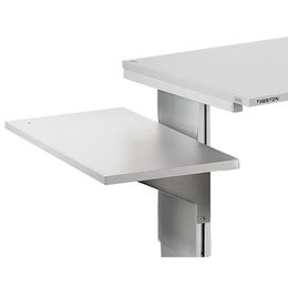 treston Seitenplatte, lichtgrau, BxT 400 x 800 mm