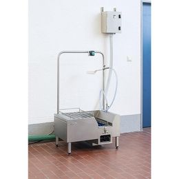 Heute NEPTUN SC1 Nass-Sohlenreinigungs-Maschine, mit Handwaschbürste, silber