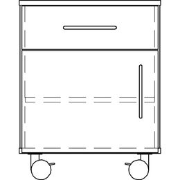 Labor-Unterschrank, niedrig - kaiserkraft