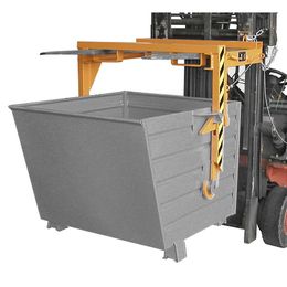 eurokraft pro Stapler-Traverse zu Kipp- und Stapelbehälter, nicht kranbar, Traglast 500 kg, für Behältergröße 0,3 m³