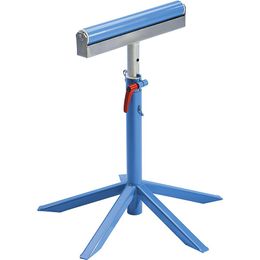 eurokraft pro Rollenbock, mit Stahltragrolle, Hubbereich 675 - 1065 mm, Tragfähigkeit 500 kg