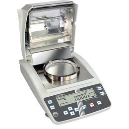 Kern Feuchtebestimmer, mit Halogen-Quarzstrahler 400 W, Wägegewicht max. 60 g