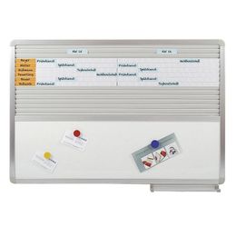 EICHNER Mehrzwecktafel, universell, Breite 800 mm, Einsteck- und Whiteboard-Tafel