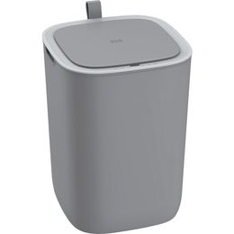 EKO Sensor-Abfalleimer MORANDI, Volumen 12 l, handsfree, grau