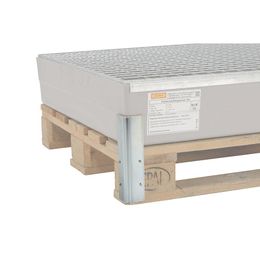 CEMO Anschraubwinkel, zur Befestigung auf Palette, mit Schrauben, VE 2 Stk