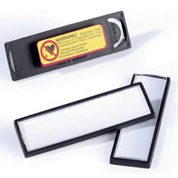 Durable CLIP CARD mit Magnet, HxB 17 x 67 mm, schwarz, VE 25 Stk
