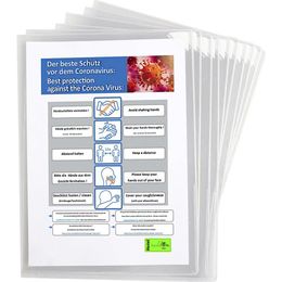 Tarifold Antimikrobielle Sichthülle KANG, für DIN-A4-Dokumente, VE 25 Stk, reflexfreies PVC