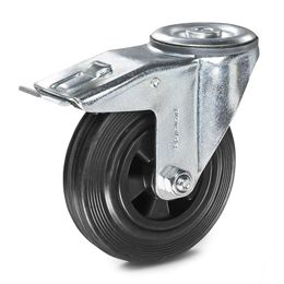 Vollgummi-Reifen, Kunststoff-Felge Proroll