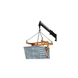 eurokraft pro Stapler-Traverse zu Kipp- und Stapelbehälter, kranbar, Traglast 500 kg, für Behältergröße 0,3 m³