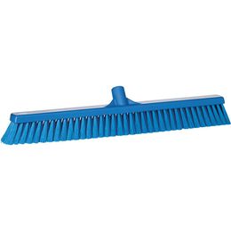vikan Besen, Breite 610 mm, weich, VE 10 Stk, blau