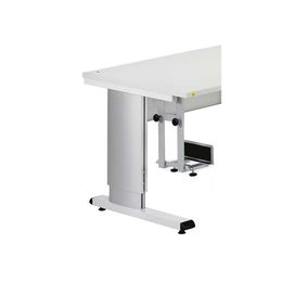 treston PC-Halter, verstellbar, pulverbeschichtet, lichtgrau