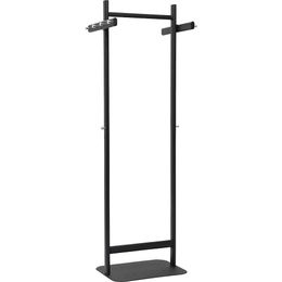 Maul Garderobenständer Maulsalsa, Höhe 1720 mm, 10 Haken, mattschwarz