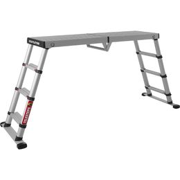 Telesteps Teleskop-Arbeitsplattform, Plattform 1365 x 410 mm, höhenverstellbar bis 880 mm