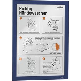 DURAFRAME® Info-Rahmen inkl. Hygiene-Anleitungen Durable