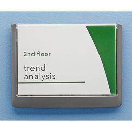 Durable Türschild, aus Kunststoff, VE 5 Stk, HxBxT 106 x 149 x 12 mm