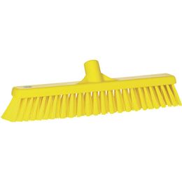 vikan Besen, Breite 410 mm, weich / hart, VE 10 Stk, gelb
