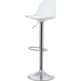 meet Barhocker BOBBA, mit Sitzkissen, VE 2 Stück, weiß