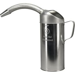 Pressol Stahlblech-&Ouml;lkanne f&uuml;r Mineral&ouml;l, mit flexiblem Metallauslauf, VE 6 Stk, Inhalt 2 l, ab 5 VE