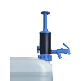 Jessberger Kanister-/Fass-Dosierhandpumpe, für Mineralölprodukte, blau, 20 l/min, ab 5 Stk