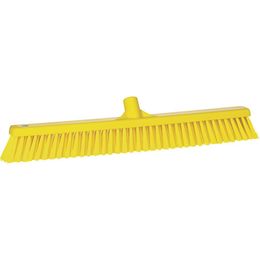 vikan Besen, Breite 610 mm, weich / hart, VE 10 Stk, gelb