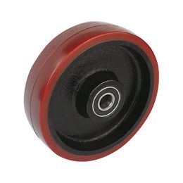 Proroll Polyurethan-Rad, Kugellager, Rad-&Oslash; x Breite 250 x 50 mm