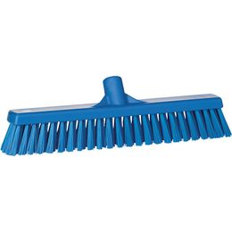 vikan Besen, Breite 410 mm, weich / hart, VE 10 Stk, blau