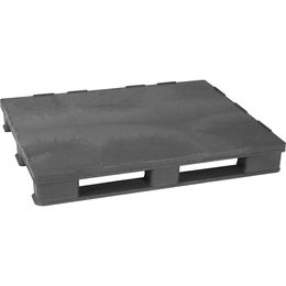 ratioform Vielzweck-Kunststoffpalette, mit Stahleinlage, LxBxH 1200 x 1000 x 150 mm, ab 10 Stück