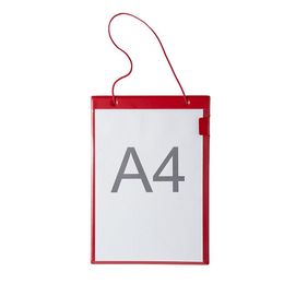 EICHNER Auftragstasche, DIN A4, VE 10 Stk, rot