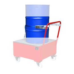 eurokraft pro Spanngurtvorrichtung, Fasshaltegurt, für 1 x 200-l-Fass