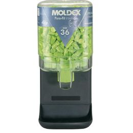 Moldex Geh&ouml;rschutzstation inklusive St&ouml;psel, PuraFit&reg; gr&uuml;n, SNR 36 dB, inklusive 250 Paar PuraFit&reg;, ab 50 Stk