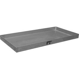 eurokraft pro Edelstahl-Kleingebindewanne, mit Zulassung, 16 l, LxBxH 940 x 470 x 60 mm, ab 5 Stk