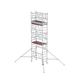 Altrex Schnellbau-Fahrgerüst MiTOWER Plus, Holz-Plattform, Arbeitshöhe 6 m