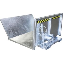 eurokraft pro Langgutkipper LGK, LxBxH 1440 x 1500 x 780 mm, Traglast 1000 kg, feuerverzinkt
