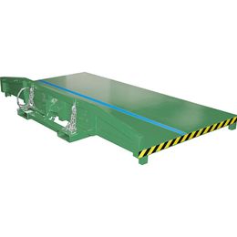 eurokraft pro Restgitter-Palette RGP, LxBxH 1540 x 2500 x 375 mm, resedagrün