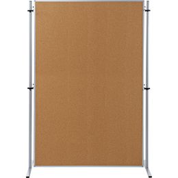 eurokraft basic Funktions-Trennwand, Naturkork, HxB 1800 x 1200 mm, VE 1 Stk