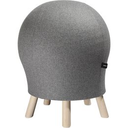 Topstar Fitness-Hocker SITNESS 5 ALPINE, Sitzhöhe ca. 620 mm, Bezug grau