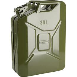 Pressol Metall-Kraftstoffkanister, Volumen 20 l, VE 5 Stk, olivgr&uuml;n, ab 5 VE