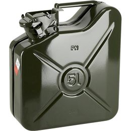 Pressol Metall-Kraftstoffkanister, Volumen 5 l, VE 5 Stk, olivgr&uuml;n, ab 5 VE