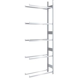 hofe Reifenregal, Regalhöhe 3000 mm, Anbauregal, BxT 1010 x 435 mm