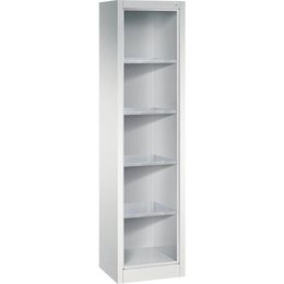 C+P Regalschrank, mit 4 verzinkten Fachböden, HxBxT 1950 x 502 x 400 mm