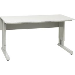 treston Arbeitstisch CONCEPT, manuell höhenverstellbar, BxT 1500 x 750 mm