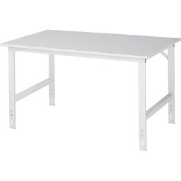 Rau Arbeitstisch, Höhe 770 - 1090 mm, Unterbau 1400 x 860 mm
