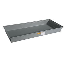 CEMO GFK-Boden-Auffangwanne, 3 x 200-l-Fass, ohne Zulassung, ohne Gitterrost