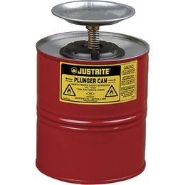 Justrite Sparanfeuchter, Stahlblech, verzinkt und lackiert, Inhalt 4 l