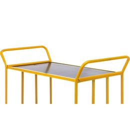 Kongamek Ladefl&auml;che Serie 144, LxBxH 1270 x 610 x 20 mm, gelb